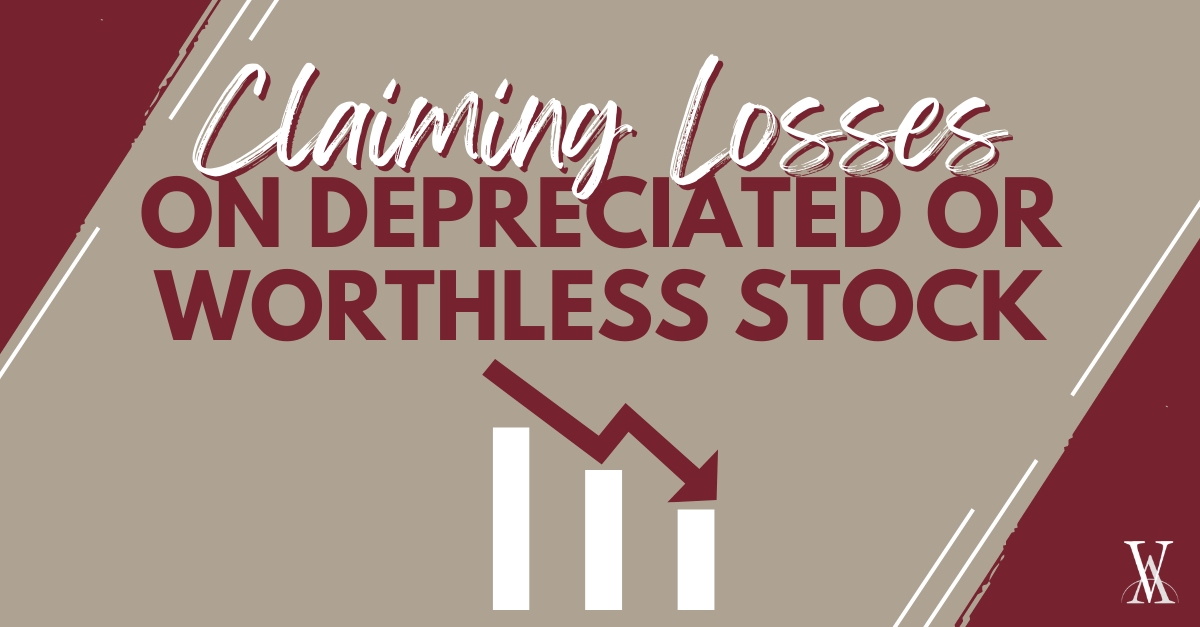Claiming Losses on Depreciated or Worthless Stock - News Post - Varney ...