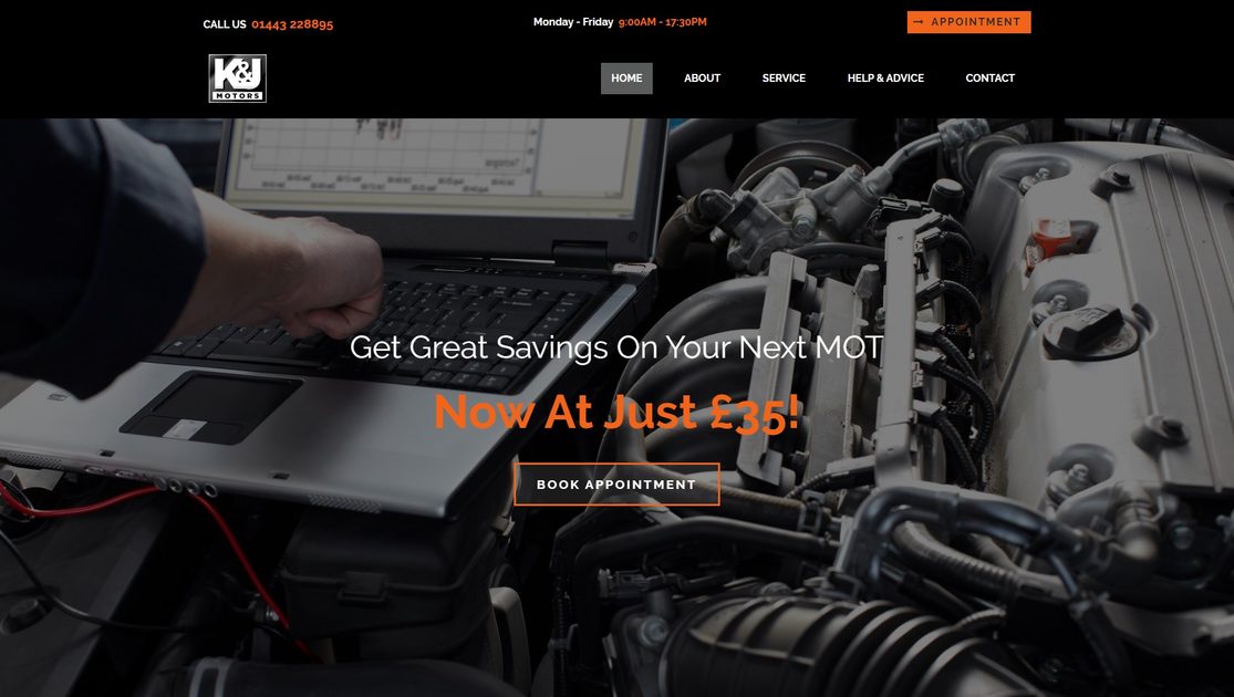 K & J Motors Pontyclun - Cheap Car Servicing Repairs MOTs Tyres