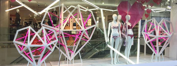 Shop Window Display Lighting - Yorkshire Lights & Design