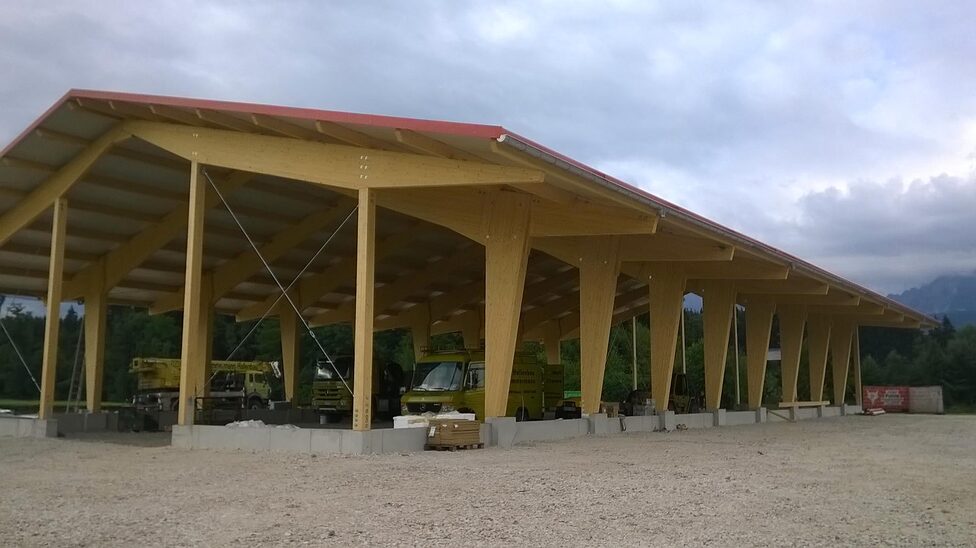 Produktionshallen - Timmermann Hallenbau